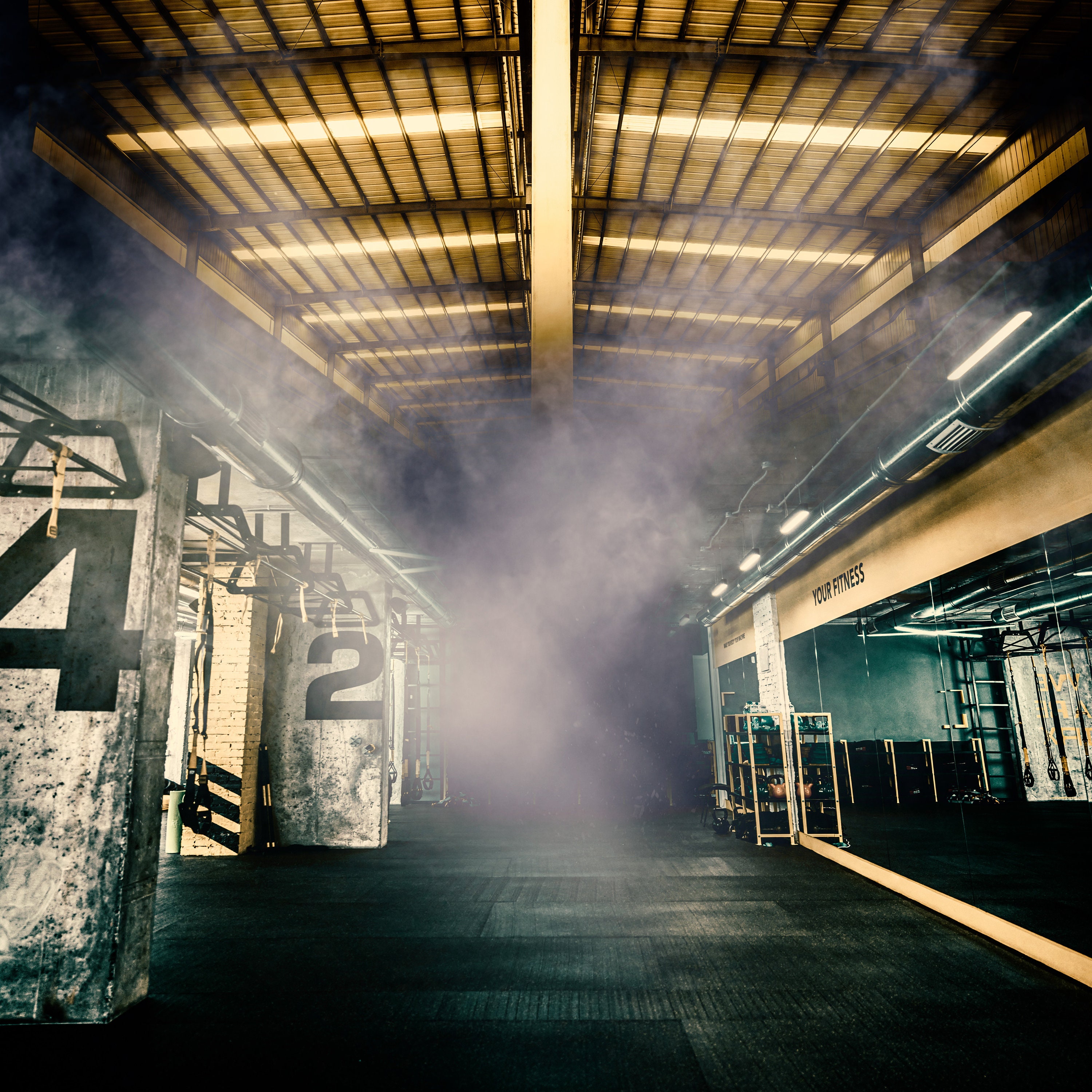 SPORTS BACKGROUNDS Crossfit Gym Customizable Photoshop Backgrounds and ...