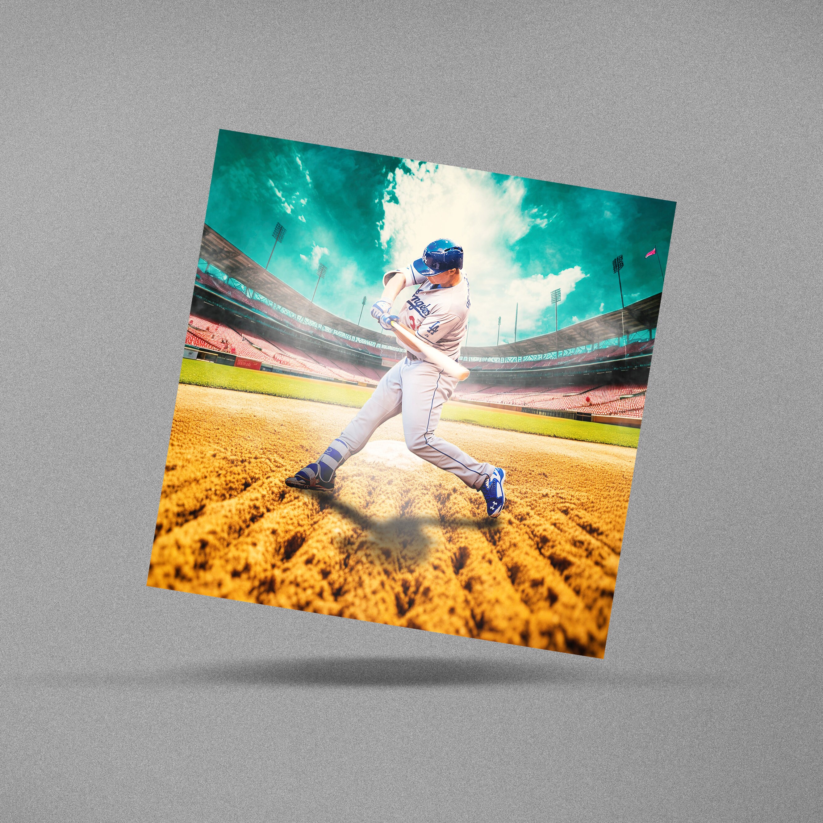 SPORTS BACKGROUNDS Baseball Daylight Stadium Photoshop - Etsy