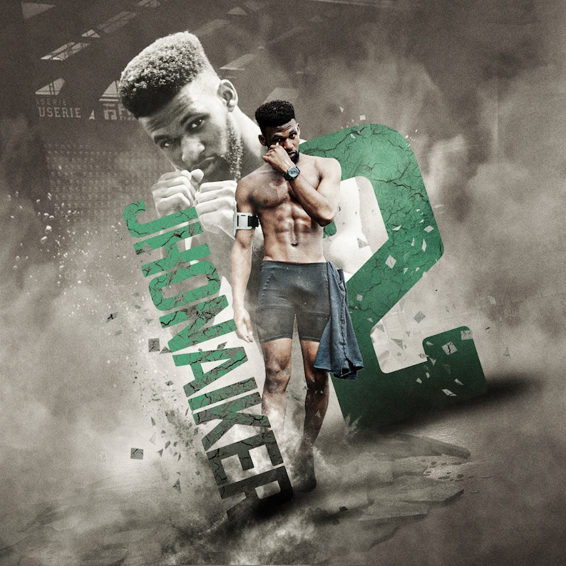 Sports Poster Photoshop Template Set Instagram Feed & Story - Etsy