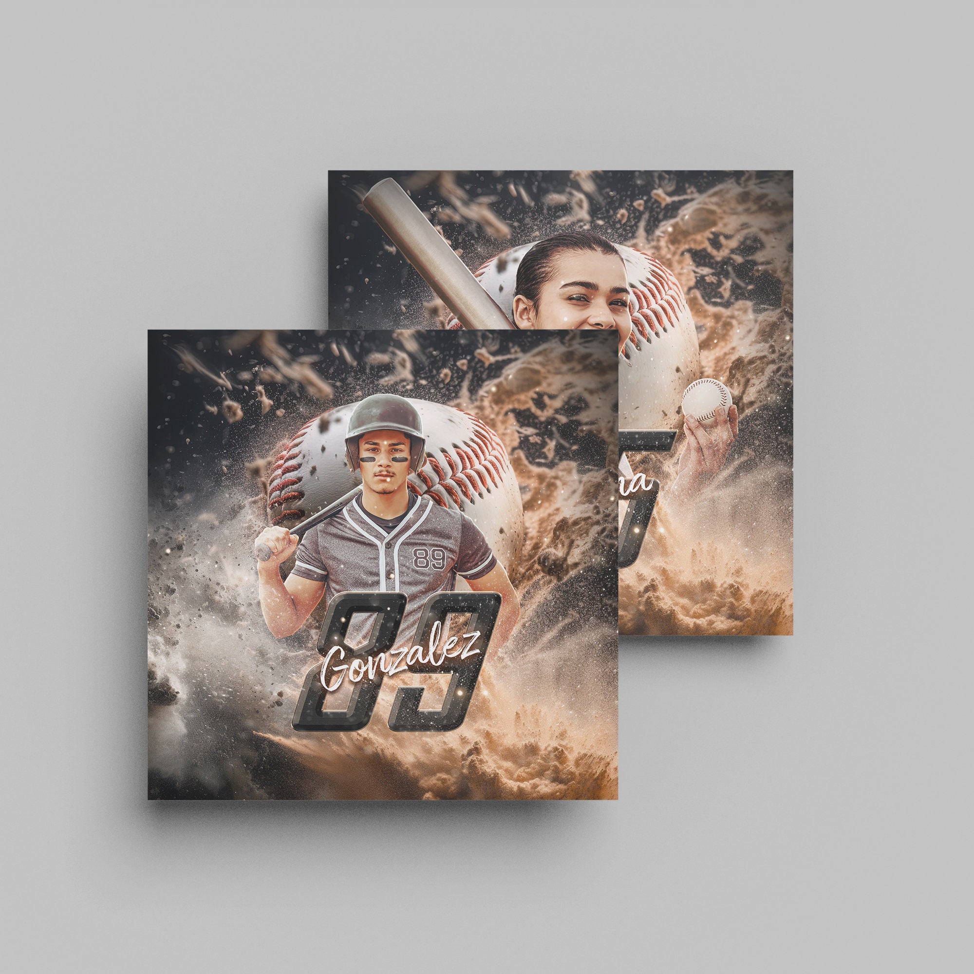 Softball Poster Template: Senior Night Baseball Banquet Gift (digital ...