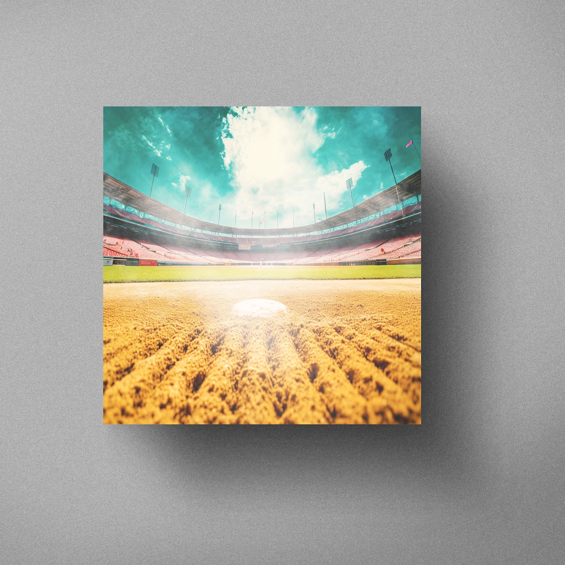 SPORTS BACKGROUNDS | Baseball Daylight Stadium Photoshop Backgrounds ...