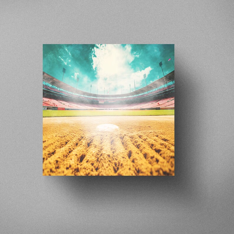 SPORTS BACKGROUNDS | Baseball Daylight Stadium Photoshop Backgrounds ...