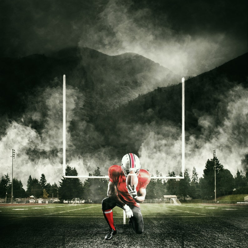 SPORTS BACKGROUNDS Football Background PSD Template Backdrop - Etsy