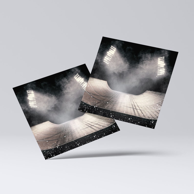 SPORTS BACKGROUNDS Halfpipe Skateboarding PSD Template Backdrop Poster ...