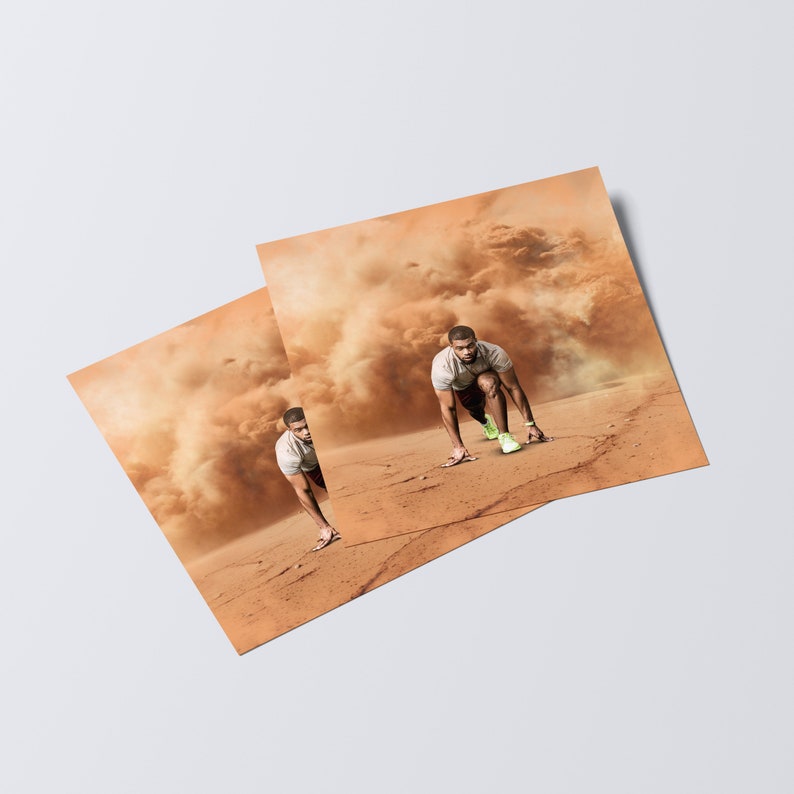 Sandstorm Sports Photoshop Background: Dramatic Scene Overlay (digital ...