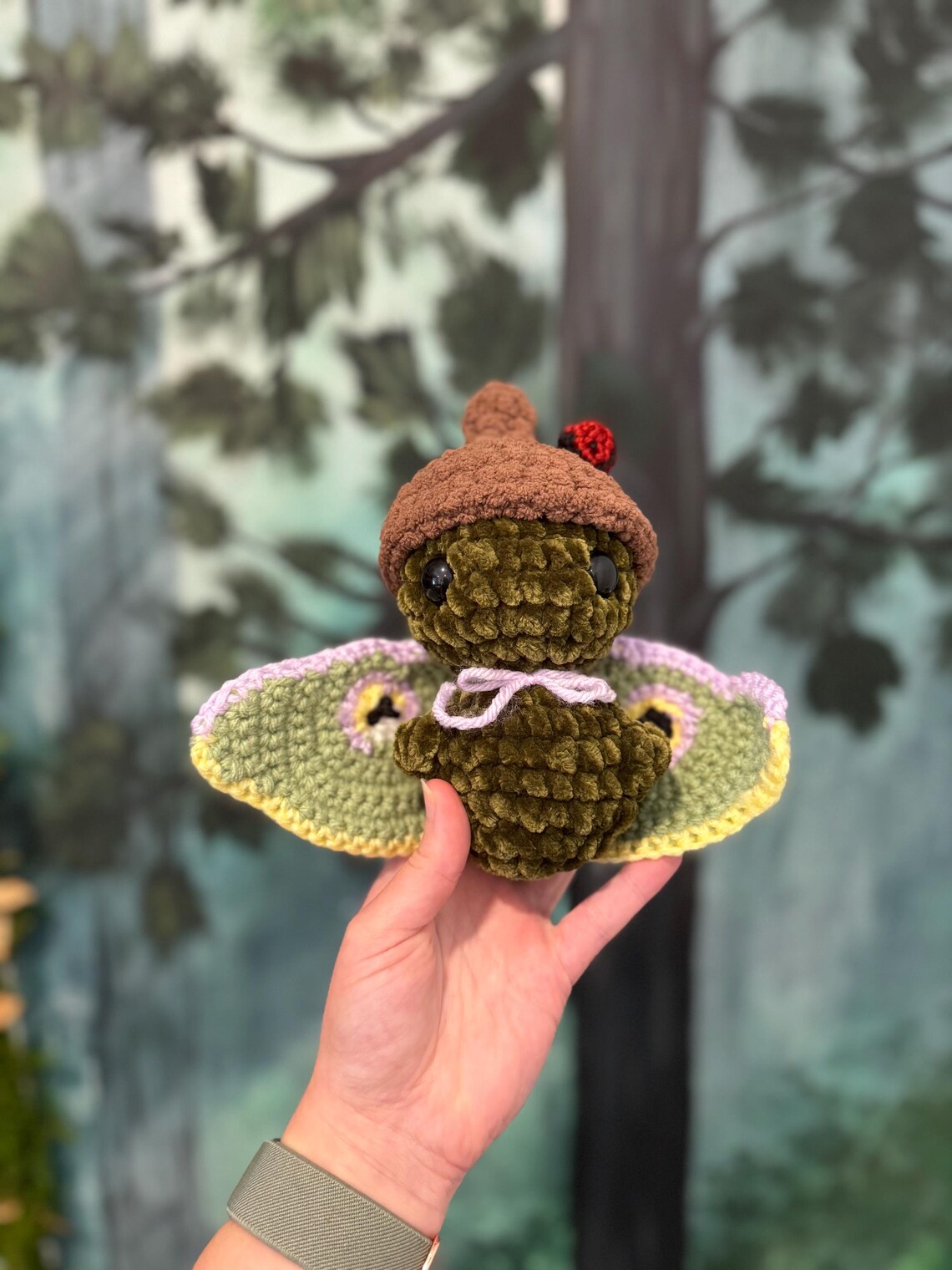 Woodland Sprite Crochet Plushie - Etsy