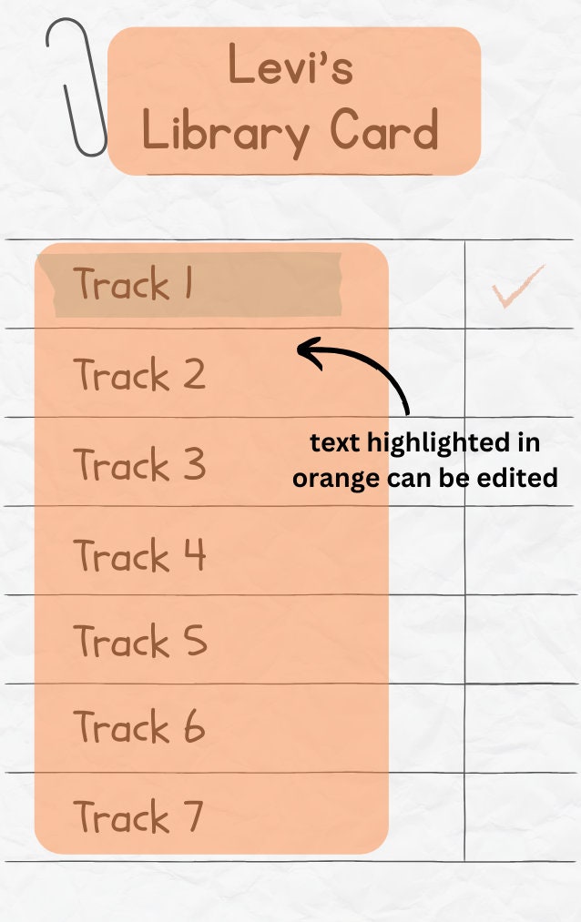 MYO Yoto Card Template Make Your Own Library Card Theme Photo Digital ...