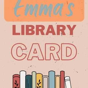 MYO Yoto Card Template Make Your Own Library Card Theme Digital ...