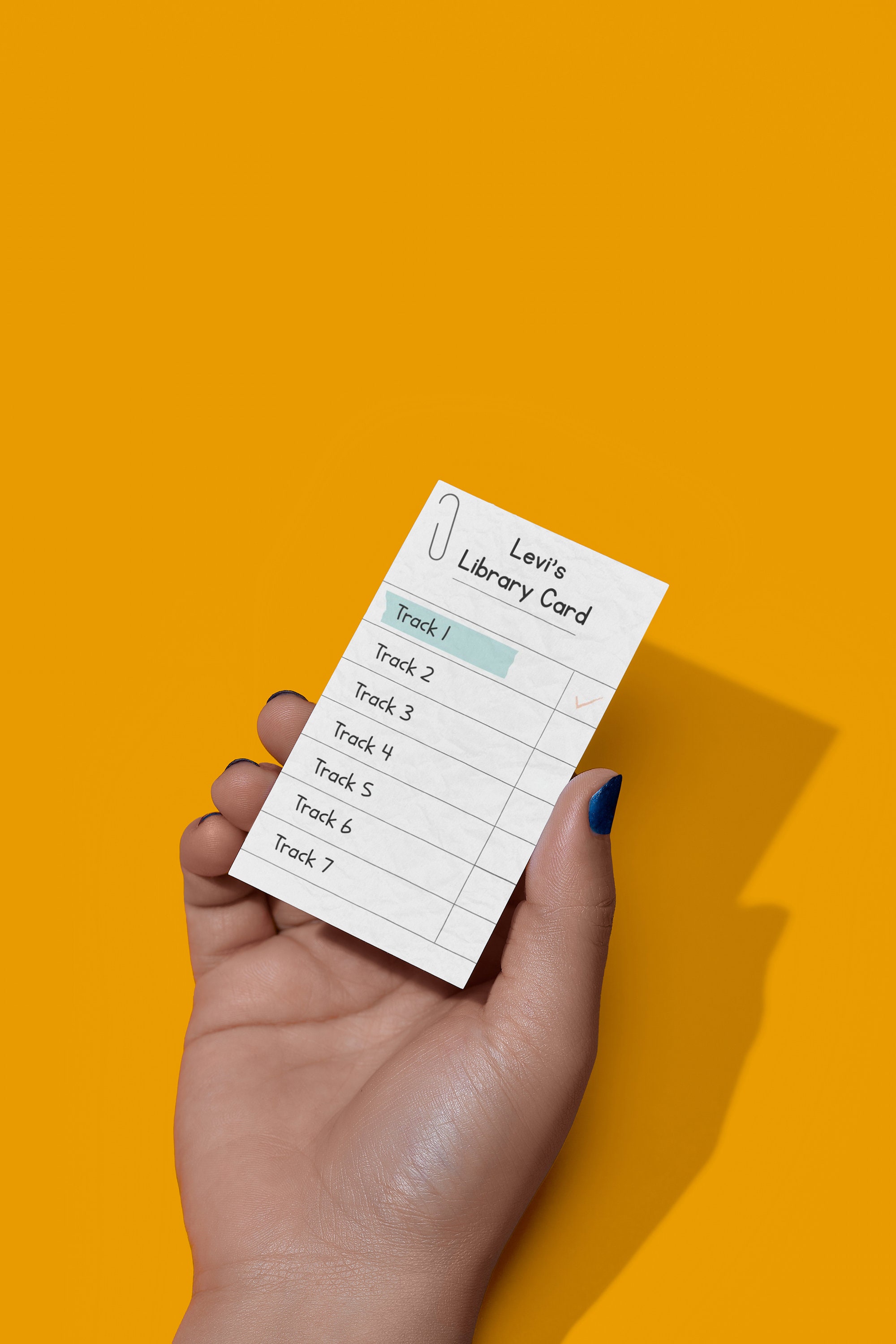 MYO Yoto Card Template Make Your Own Library Card Theme Photo Digital ...