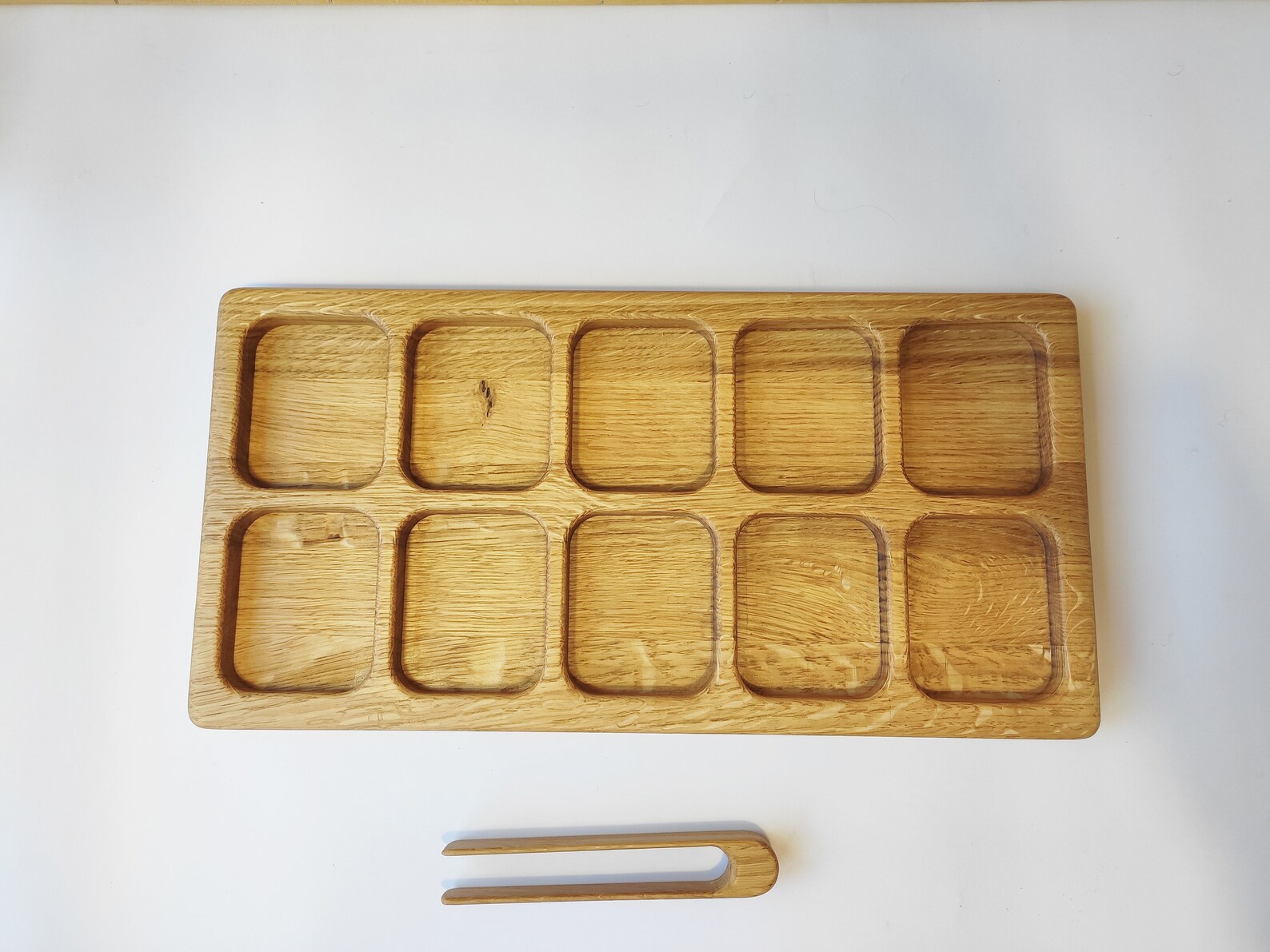 Montessori Sorting Tray With 10 Sections Sensory Play for - Etsy