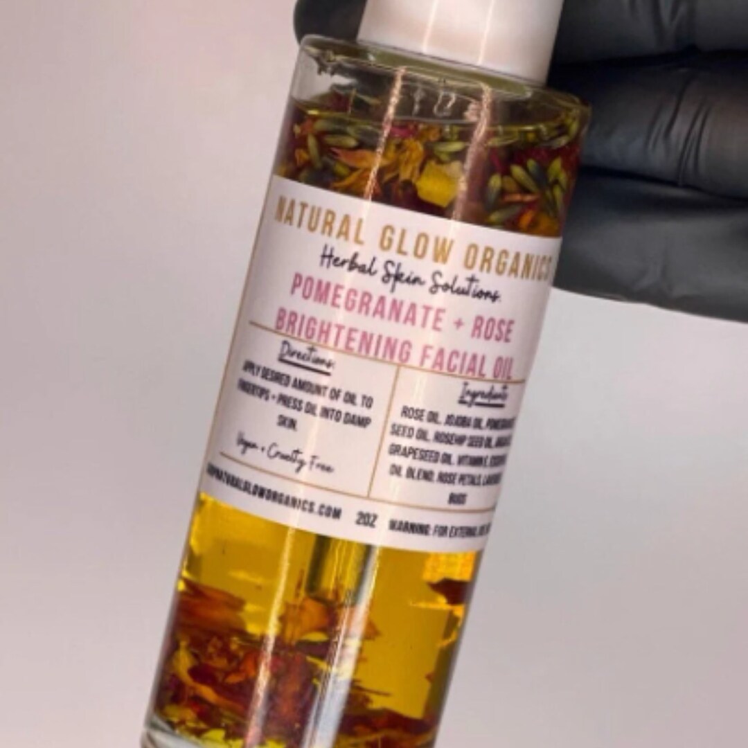 ROSE GLOW OIL Best for Dry and Dull Skin - Etsy