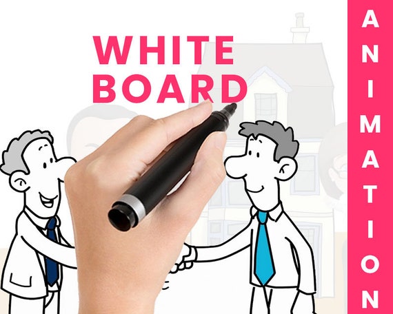 Whiteboarding Whiteboard Animation 2D Explainer Video - Etsy