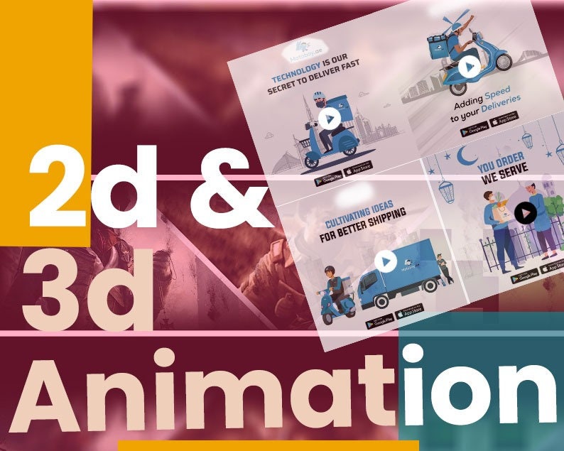 2D Animations 3D Animations Motion Graphics Animated - Etsy