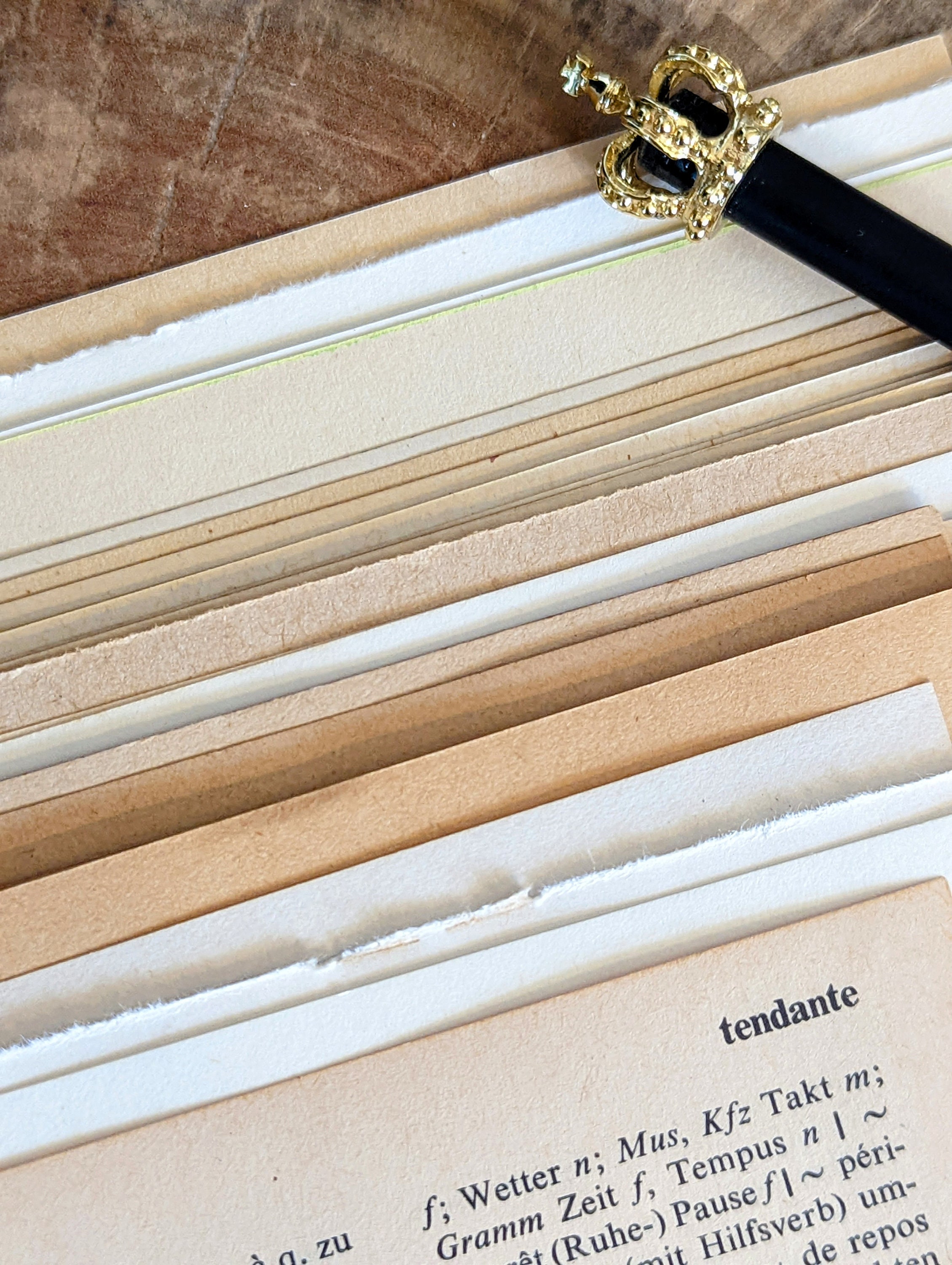 Old Book Pages, Vintage Paper Bundle With 15-40 Pieces, Old Writing ...
