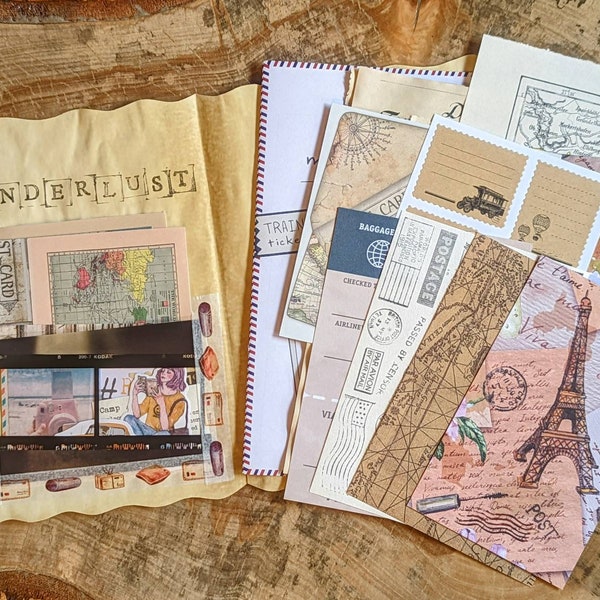 Travel Journal Sets - Etsy