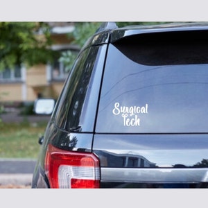 Nursing/medical Professional Car Decal - Etsy