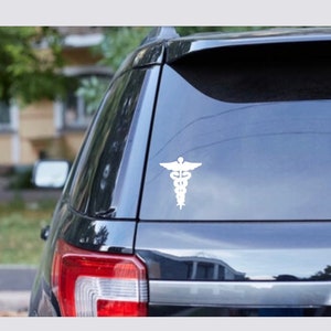 Nursing/medical Professional Car Decal - Etsy