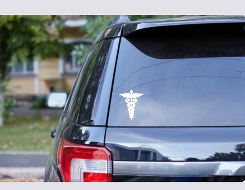 Nursing/medical Professional Car Decal - Etsy