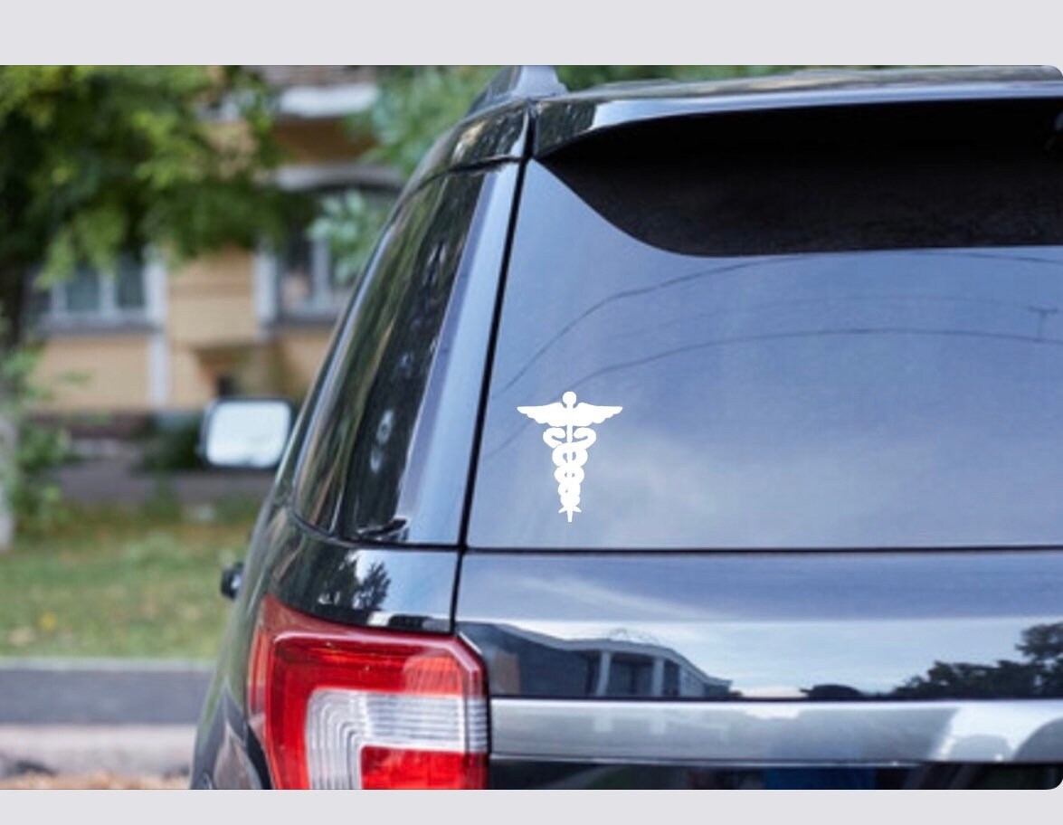 Nursing/medical Professional Car Decal - Etsy