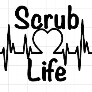 Nursing/medical Professional Car Decal, Scrub Life, Working Mom ...