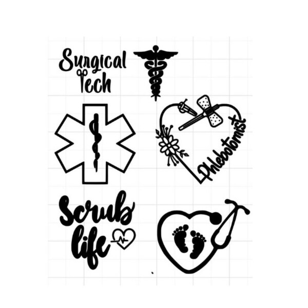Medical Decal - Etsy