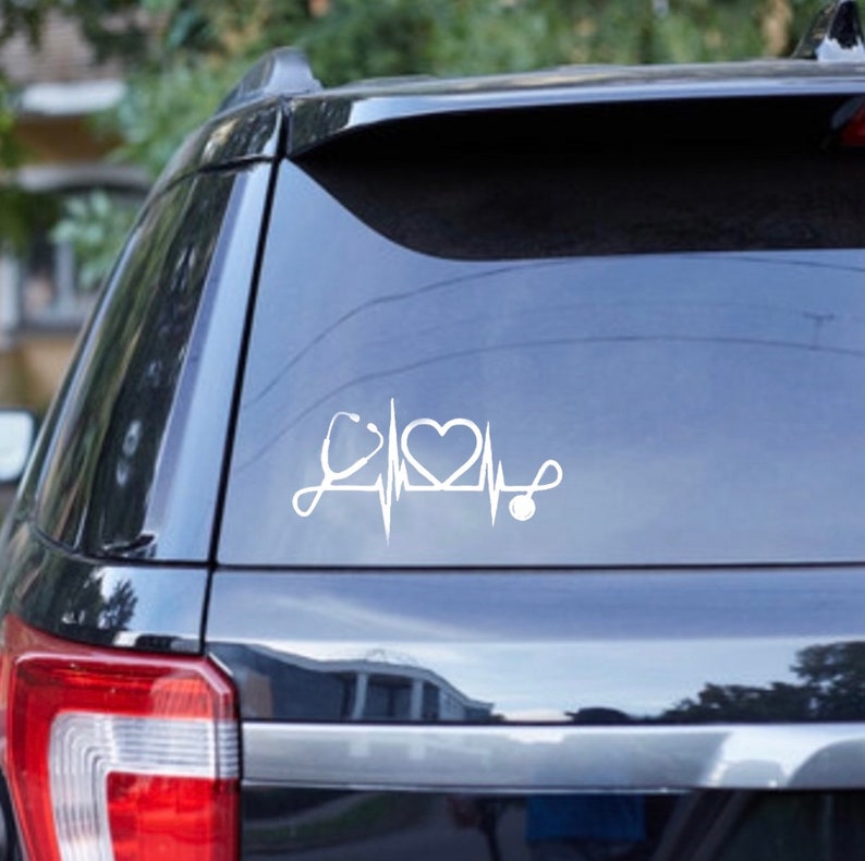 Nursing/medical Professional Car Decal, Scrub Life, Nurse Life ...