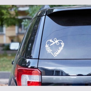 Nursing/medical Professional Car Decal - Etsy