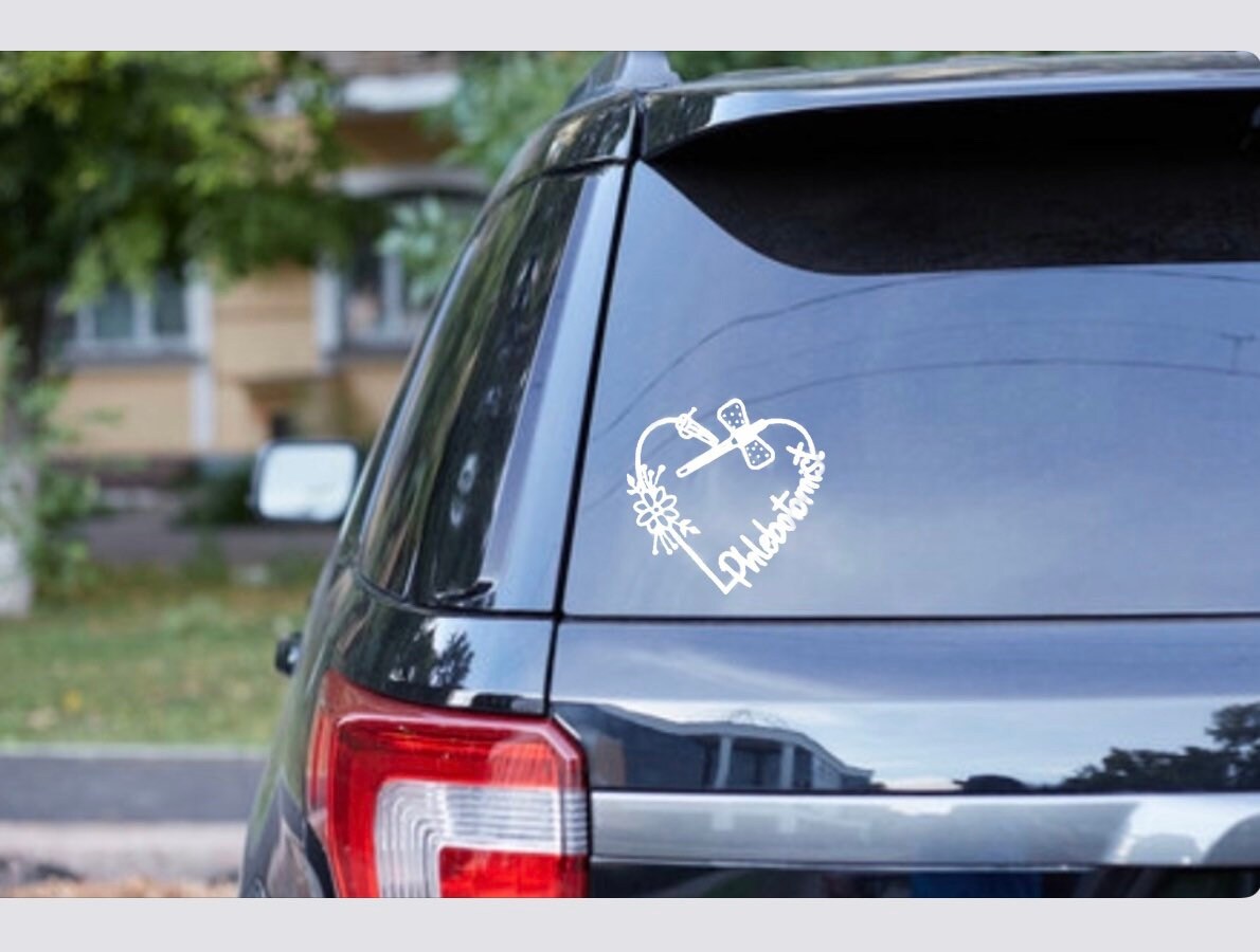 Nursing/medical Professional Car Decal - Etsy