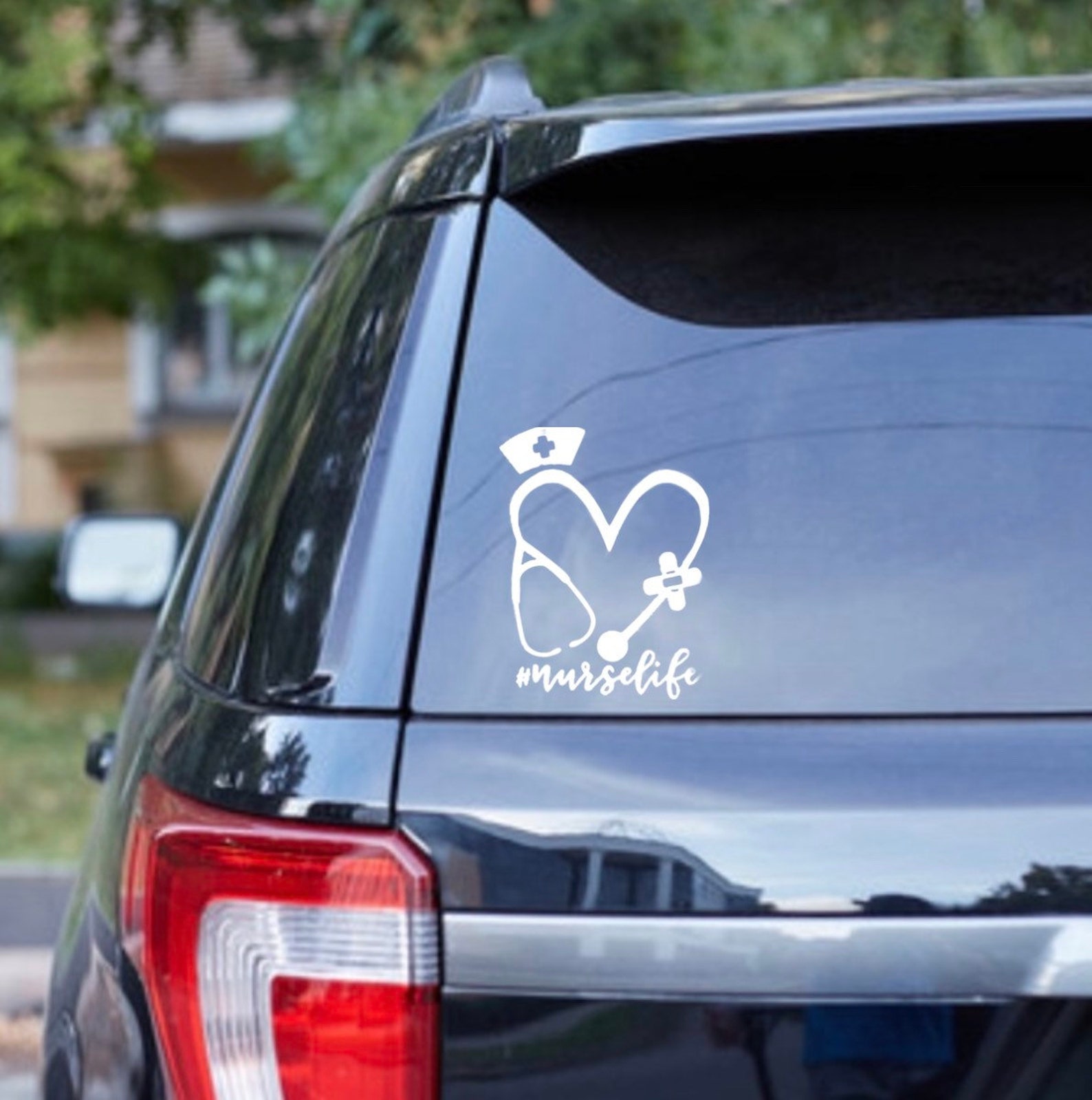 Nursing/medical Professional Car Decal, Scrub Life, Nurse Life ...