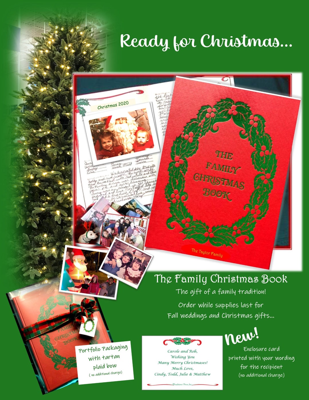 The Family Christmas Book - Etsy