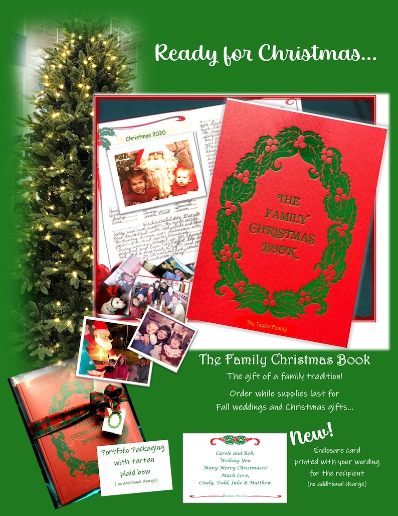 The Family Christmas Book - Etsy