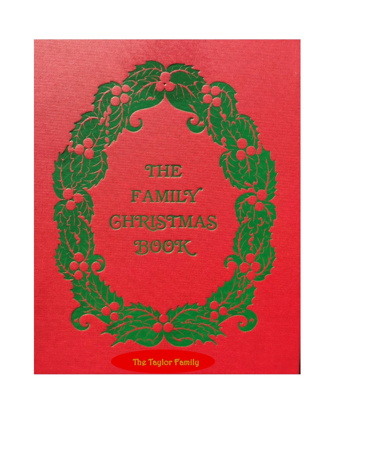 The Family Christmas Book - Etsy