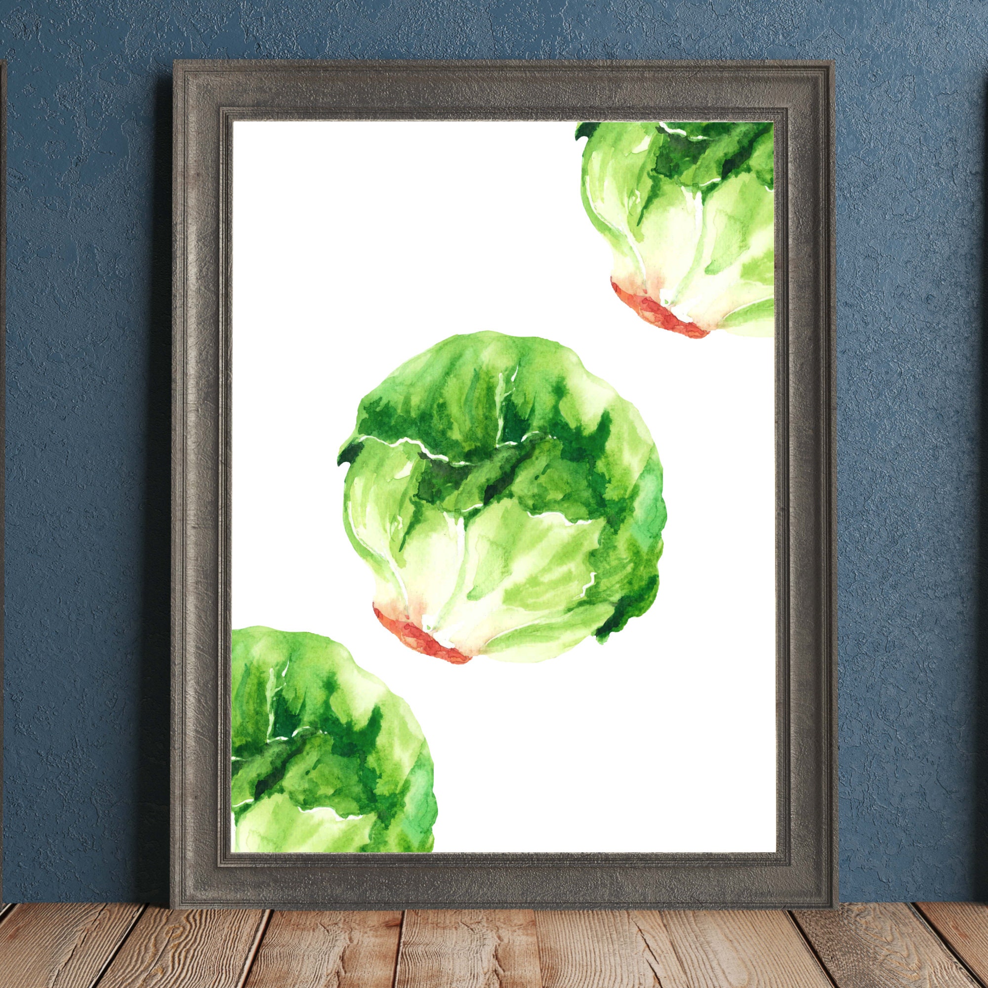 Lettuce Eat - Kitchen Prints, Food Puns, Food Sayings, Printable Wall ...