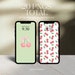 Cherry iPhone Lock Screen | Fruit Wallpaper | Cute Phone Background ...