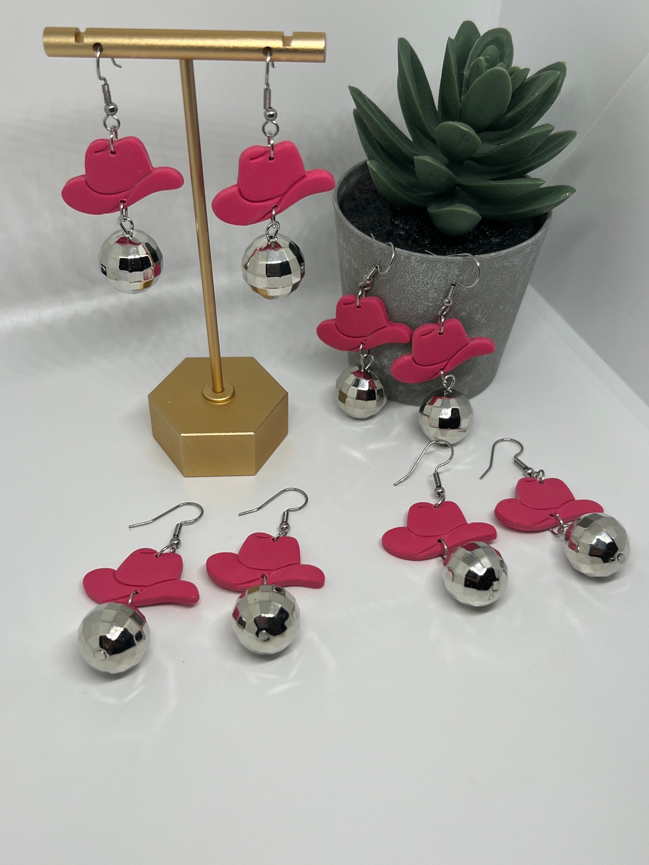 Cowgirl Disco Earrings | Bachelorettes Last Rodeo | Bachelorette Party ...