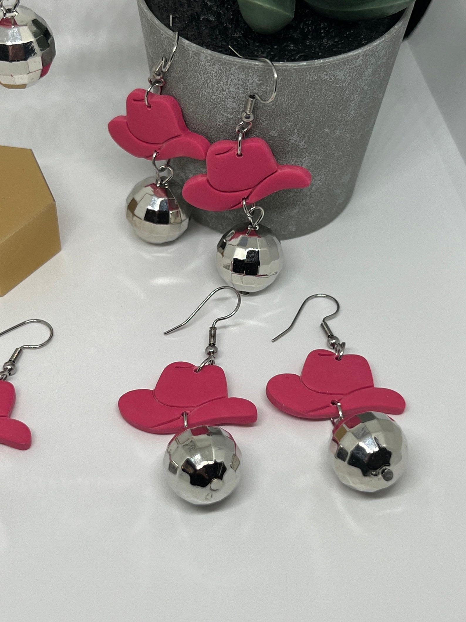 Cowgirl Disco Earrings | Bachelorettes Last Rodeo | Bachelorette Party ...