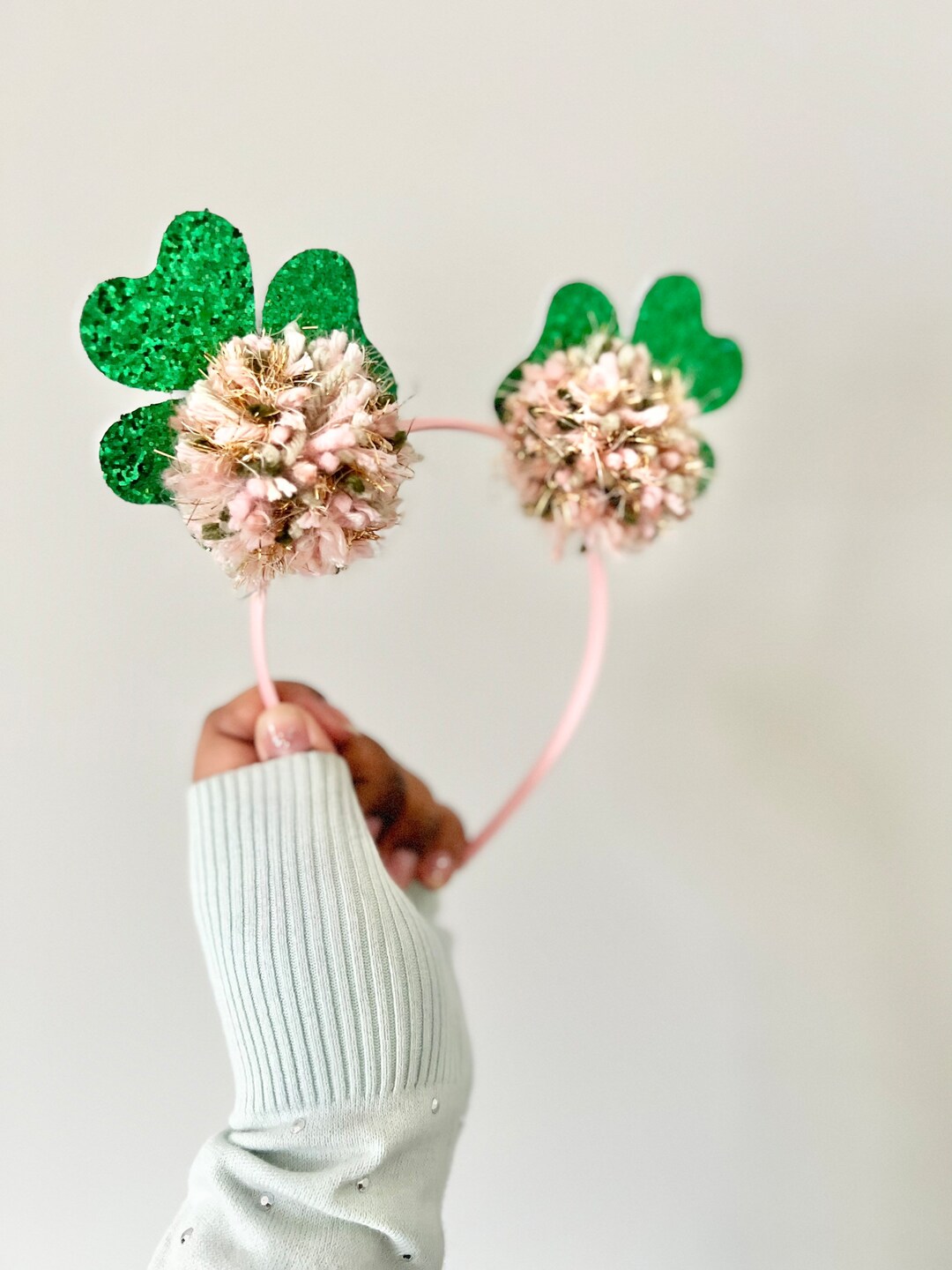 Clover Headband St Patricks Day Headband for Girls - Etsy