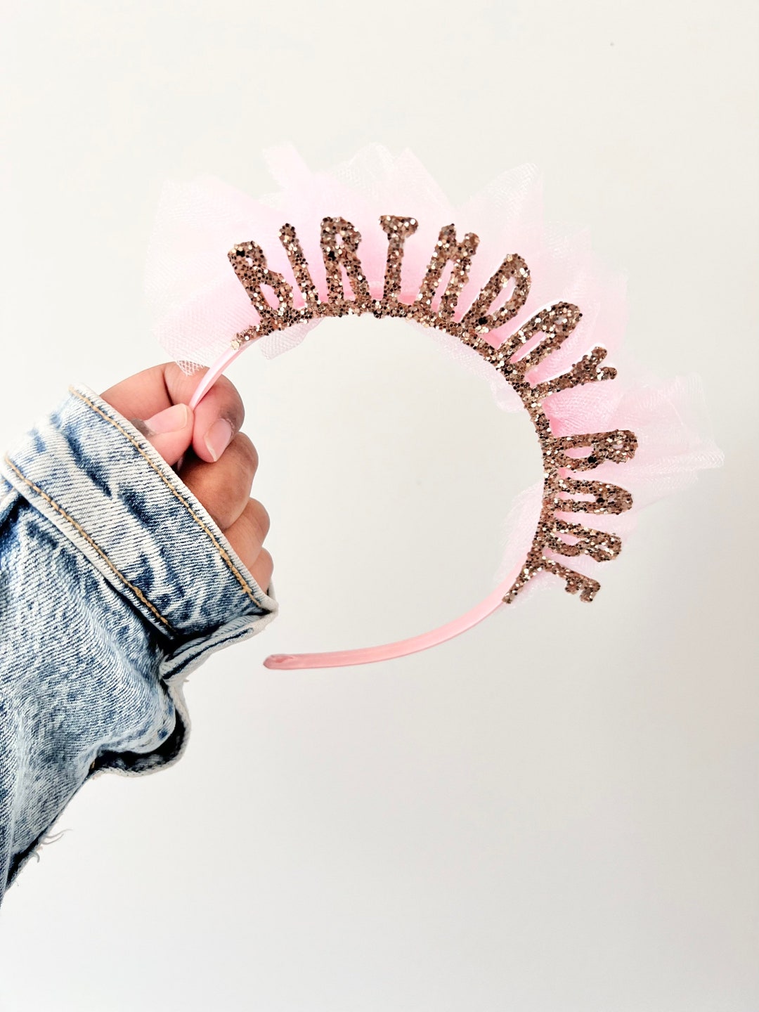 Birthday Babe Party Headband. Kids Birthday Crown. - Etsy