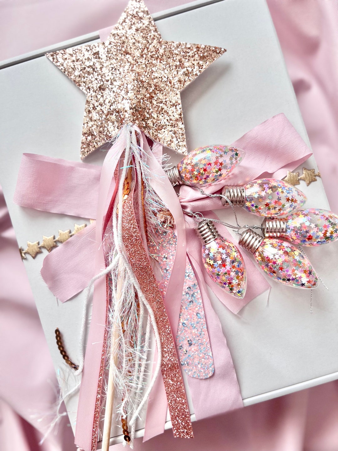 Princess Birthday Gift Kids Star Gold Wand Girls Gifts - Etsy