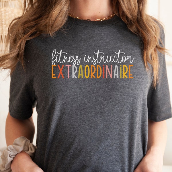 Fitness Instructor Shirt - Etsy