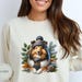 Custom Sheltie Shetland Sheepdog Dog Christmas Sweatshirt, Comfort ...