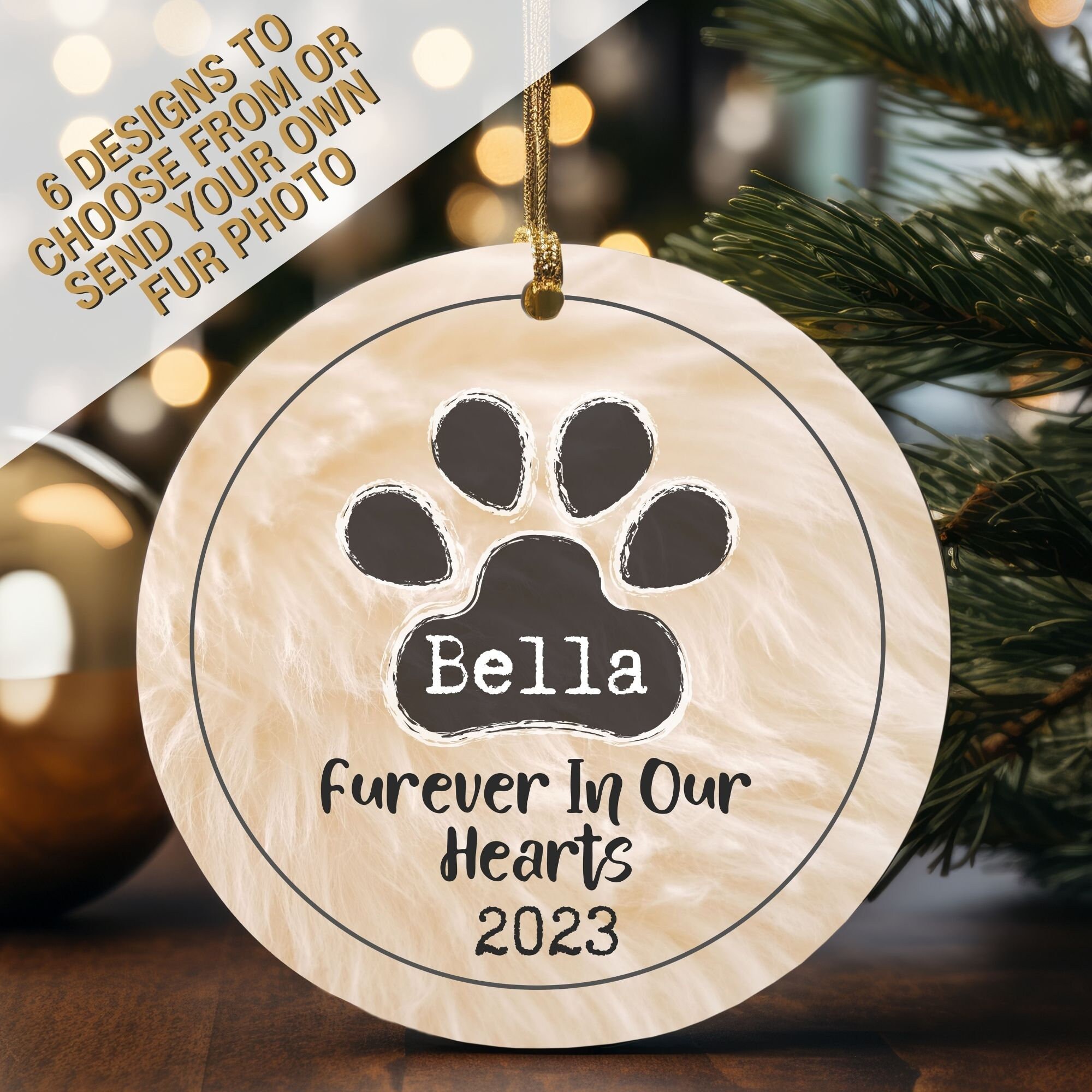 Dog Memorial Gift, Personalized Pet Memorial Gift, Custom Pet Dog ...