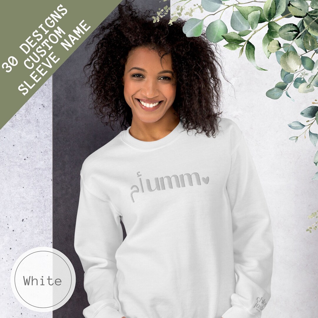 Personalized Umm Arabic Embroidered Mama Sweatshirt Custom Mama With ...