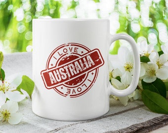 Australia Gift, Australia Mug, Australia Coffee Cup - Etsy