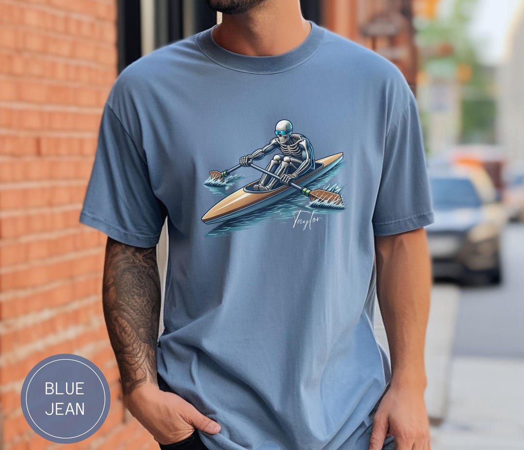 Comfort Colors Custom Rowing Shirt, Gothic Clothes Rowing Gift, Rowing ...