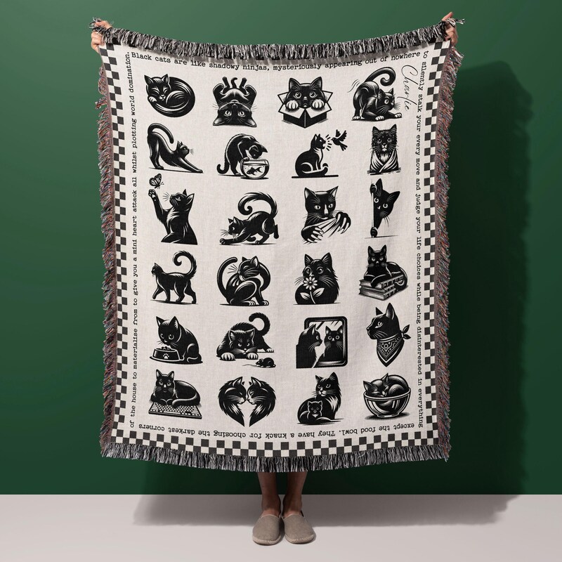 Custom Cat Blanket - Etsy
