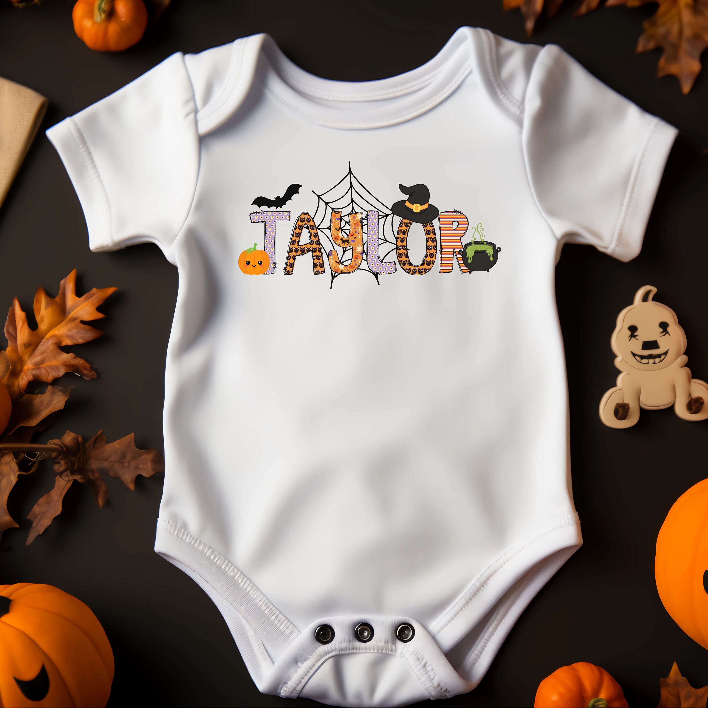 Personalized Girl Halloween Shirt, Custom Halloween Shirt, Kids ...