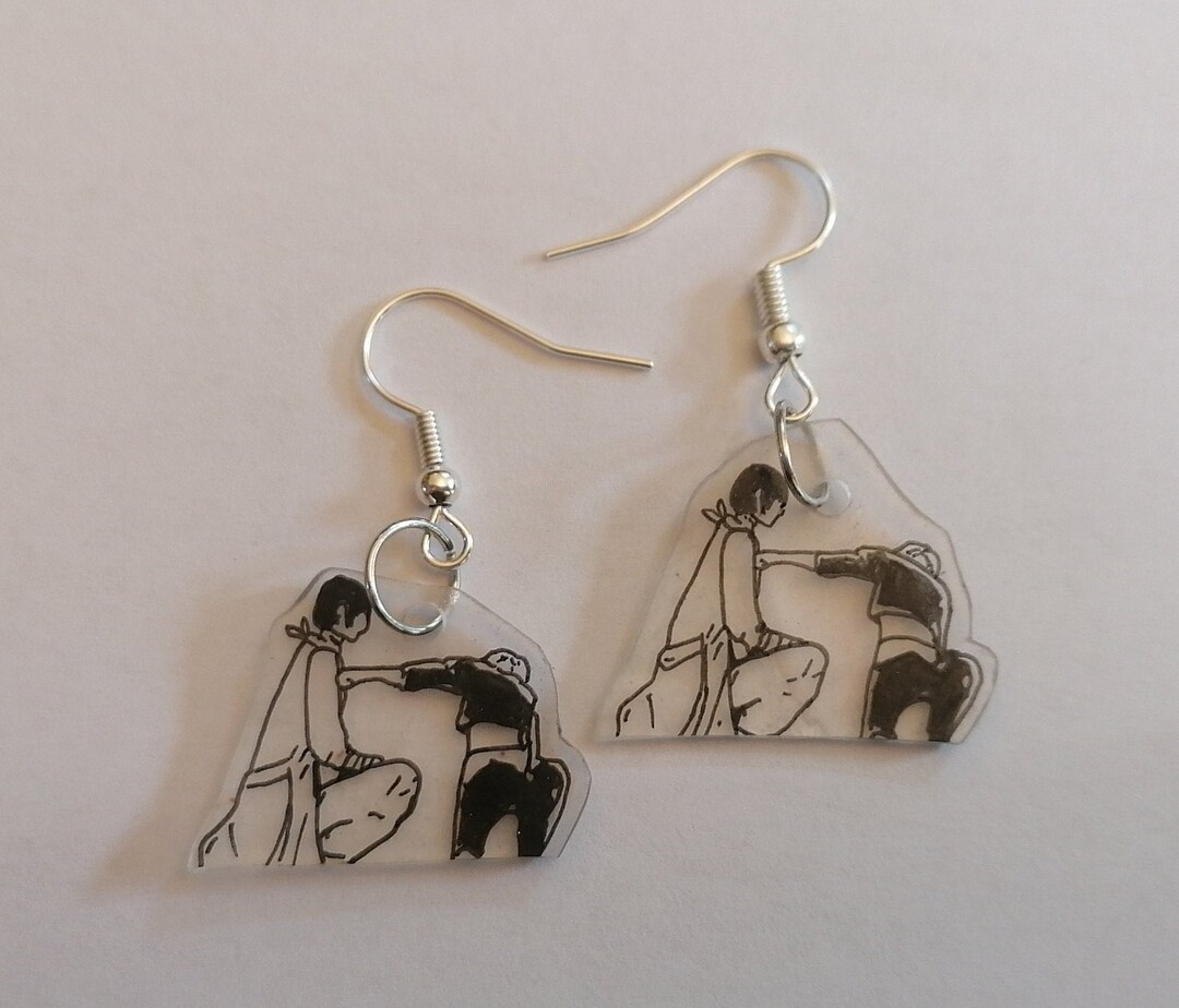 Bungou Stray Dogs Chuuya and Dazai Earrings - Etsy Australia