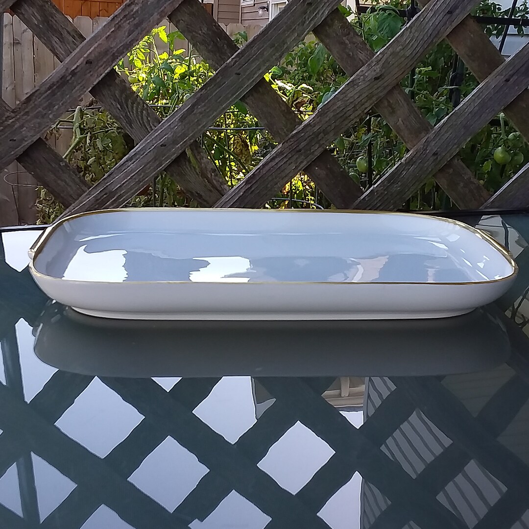 Rosenthal Selb Germany Helena Pattern Big Serving Tray Red Mark Kaiser ...