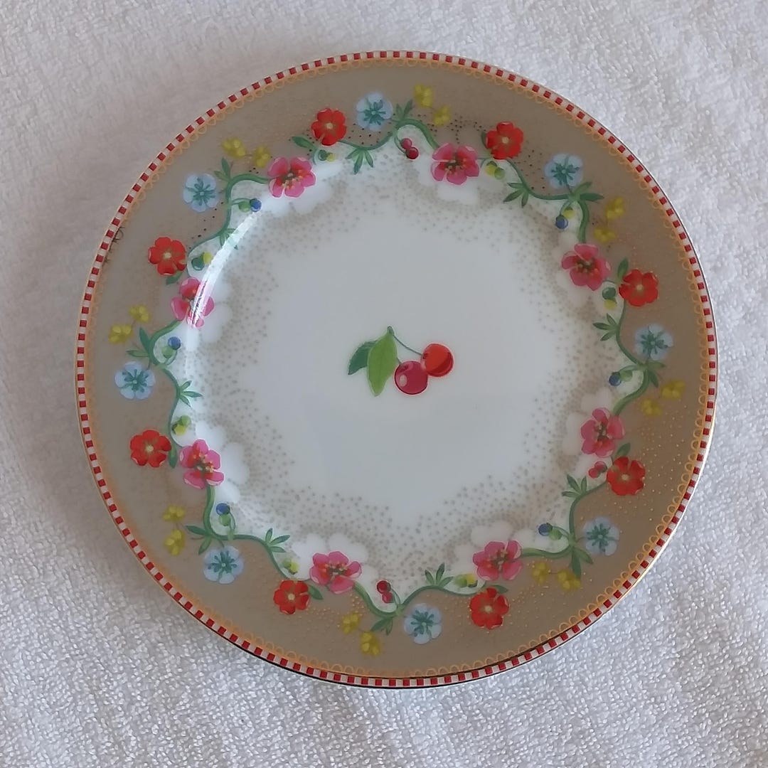 Amsterdam PIP Studio Bone China Plate Sherry 7" Made in Europe ...